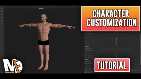 character customization tutorial part 1 youtube