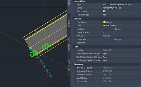 Solved Station Equation Is Different On Alignments Label And