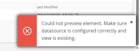 IFS Cloud Data Source Error Message IFS Community
