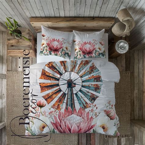 Windpomp Flowers Boeremeisie Decor