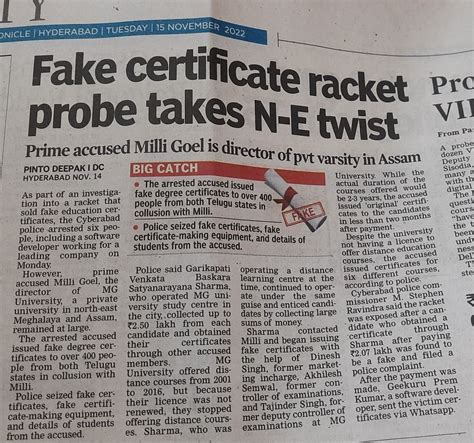 Praveen Kalithkar On Linkedin Mg University Issuing Fake Degree