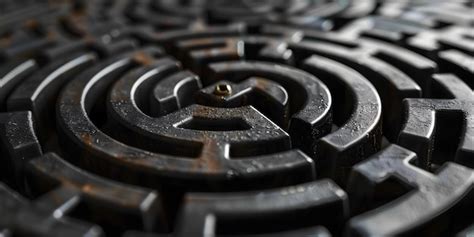 Premium Photo Navigating The Keyboard Keys Maze A Symbol Of