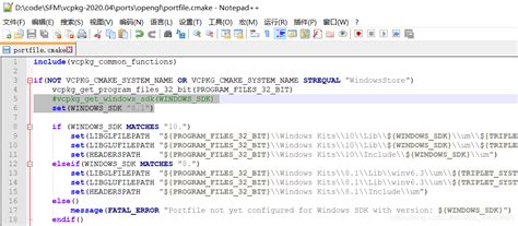 window10系统中 vcpkg使用到opengl 编译mvg 库时提示error building package failed