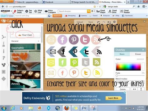 Diy Social Media Icons Tutorial