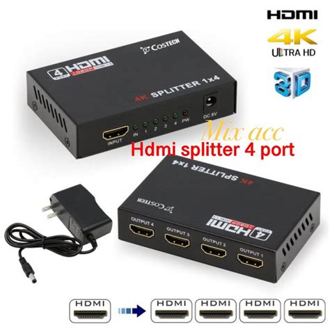 Jual Hdmi Splitter 4 Port Shopee Indonesia