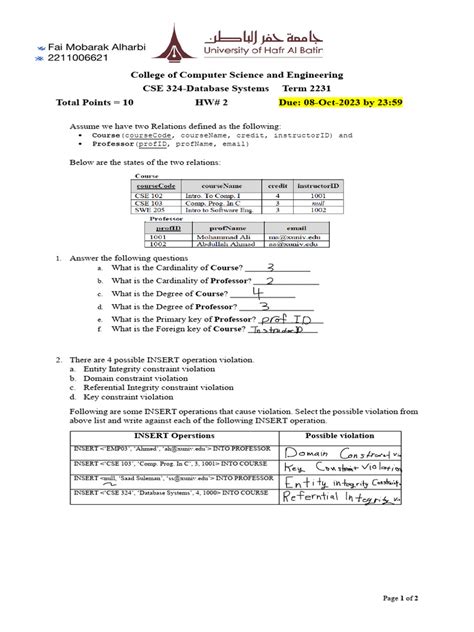 Hw2 Database Pdf Relational Database Applied Mathematics
