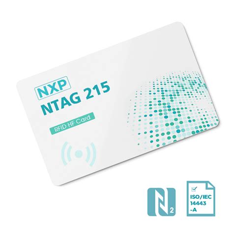 Custom Nxp Ntag®215 Nfc Card Nfc Type 2 Tj Rfid Product Manufacturer