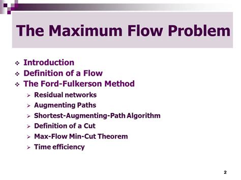 Chapter 10 Iterative Improvement The Maximum Flow Problem The Design