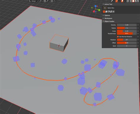 Objects Scatter Blender Italia Objects Scatter Blender Italia