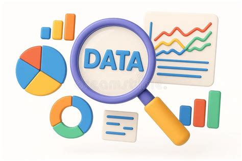 A Colorful Representation Of Data Analysis Concepts And Charts Stock Illustration Illustration
