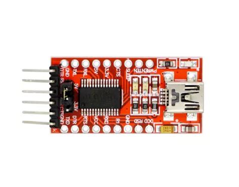 Module Ftdi Ft232rl Usb To Ttl Convertisseur Serial Programmeur Arduino