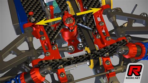 Red RC Capricorn LAB C Th Scale Chassis