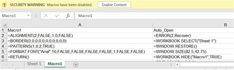 Excel Macro Non Vba Stack Overflow