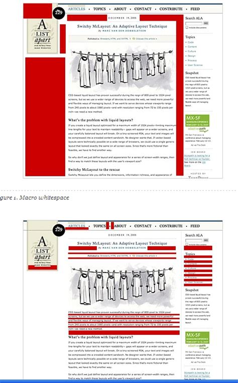 The Paradox Of White Space Some Research And Examples Of White Space In Web Design I D Rather