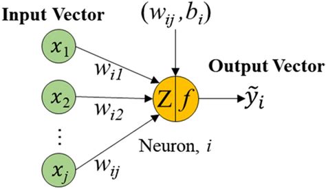 Schematic Diagram Of A Neural Network With Single Layer Download