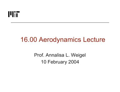 Pdf 1600 Aerodynamics Lecture Dokumentips