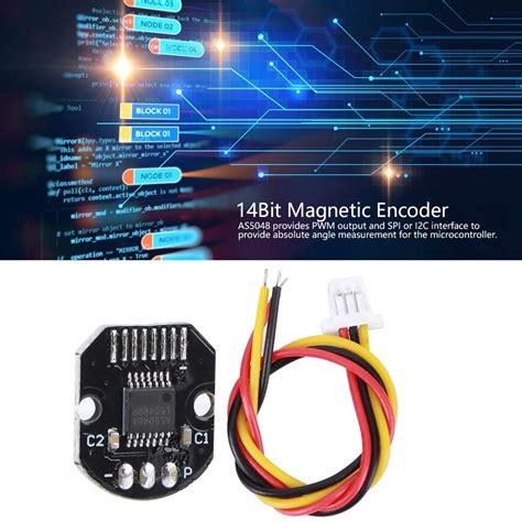 Oumefar As5048a Magnetic Encoder Pwm Spi Interface 14 Bit Encoder For