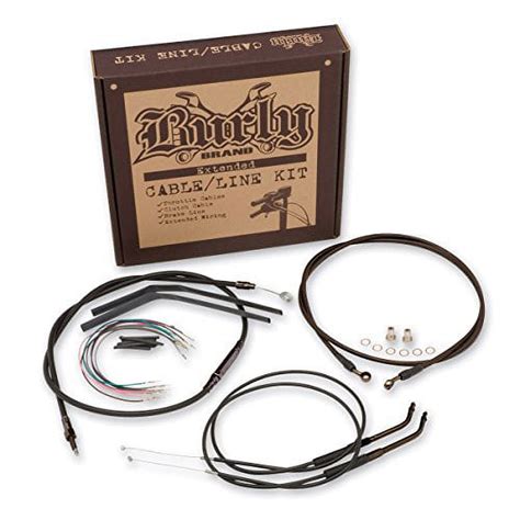 Burly B30 1007 Cablebrake Line Kit For 12 Height Apehanger Handlebars