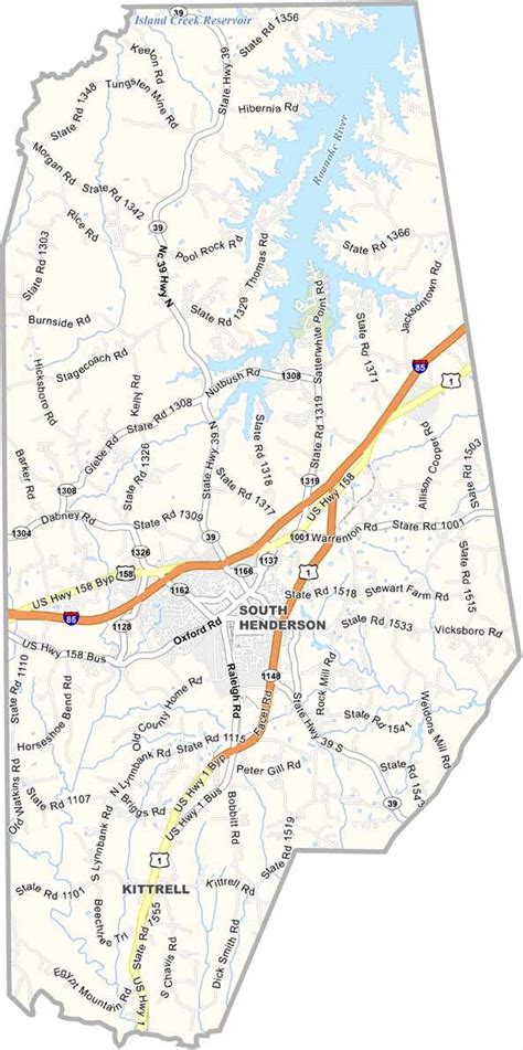 Vance County Map North Carolina Us County Maps Vance County Map North Carolina Us County Maps