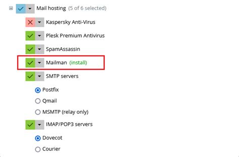 How To Install And Set Up Mailman In Plesk For Linux Support Cases From Plesk Knowledge Base
