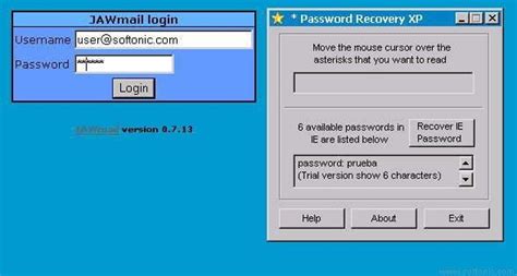 Asterisk Password Recovery Xp Descargar