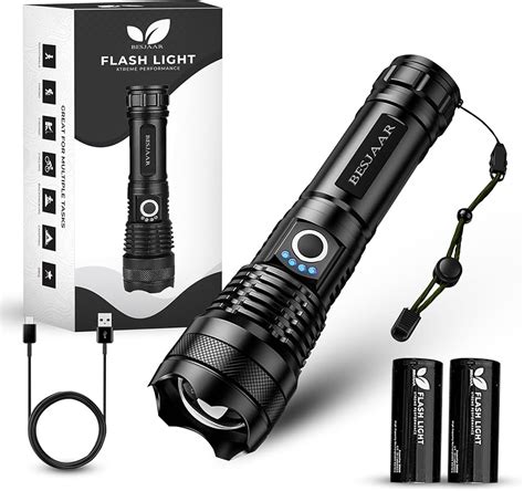 Military Rechargeable Flashlight