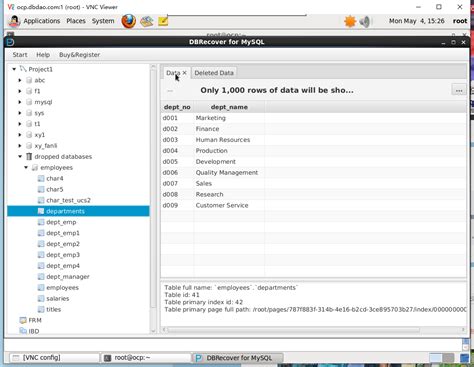 Dbrecover For Mysql 用户手册 Oracle与mysql数据库修复和数据恢复服务 微信 Dbservice1234