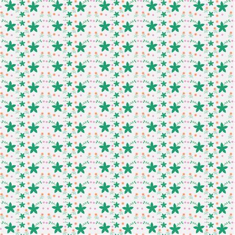 Premium Vector Free Vector Ditsy Flower Print Wallpaper