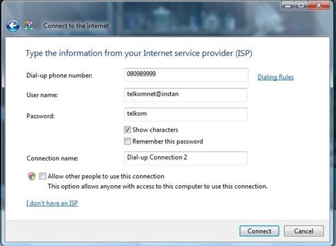 Akses Internet Menggunakan Dial Up Soscilla