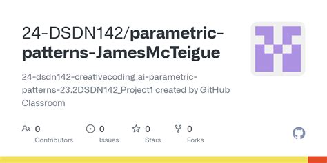 Github 24 Dsdn142parametric Patterns Jamesmcteigue 24 Dsdn142
