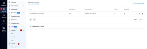 How To Create A Vultr Firewall Group Vultr Docs