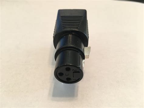 Dmx 3xf Cat5 3 Pin Xlr Female To Rj45 Dmx Adapter Musical Instruments