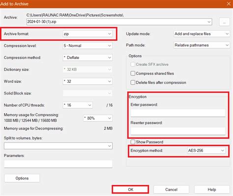 How To Password Protect Or Encrypt Zip File On Windows 10 11 Techcult