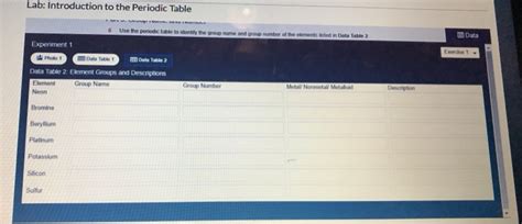 Solved Part Group Name And Number Use The Periodic Chegg