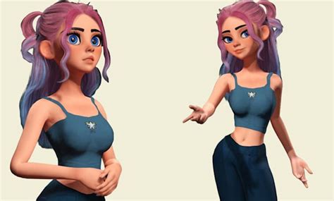Character Modeling Stylized Character Video Game Character Blender Unreal Engine