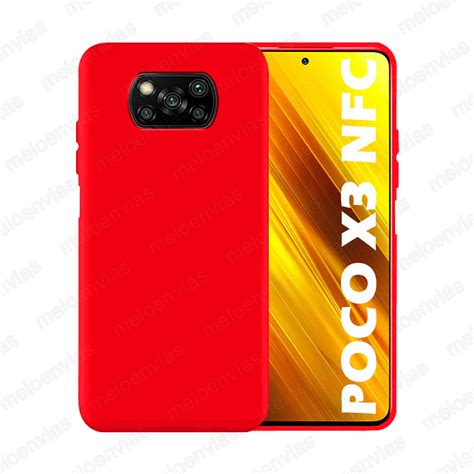 Funda Para Xiaomi Poco X Nfc Gel Tpu Silicona Lisa Mate Colores Varios Elige Ebay