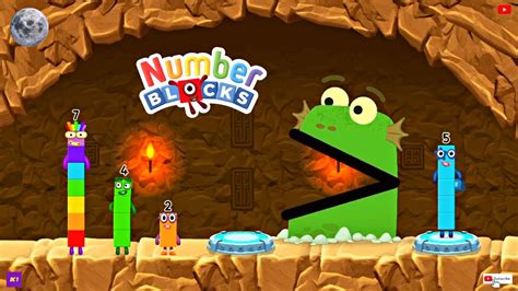 Numberblocks Cave Run Cbeebies Go Explore Numberblocks Magic Run Youtube