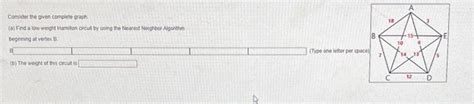 Solved Consider The Given Graph A Determine The Degree Of Chegg
