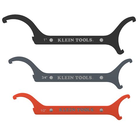 Straight Locknut Wrench Set 50901r Klein Tools