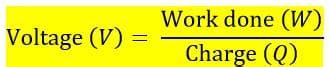 Difference Between Voltage And Current