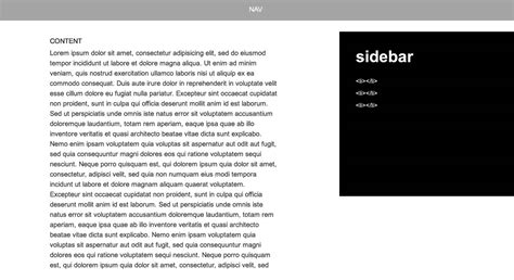 Html Push Div After Content On Smaller Screens Stack Overflow