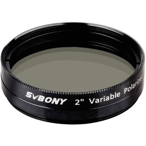 Svbony Sv128 Filtre Télescope 2 Pouce Filtre De Polarisation Variable