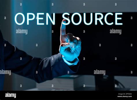 Inspiration Showing Sign Open Source Business Approach Contains The