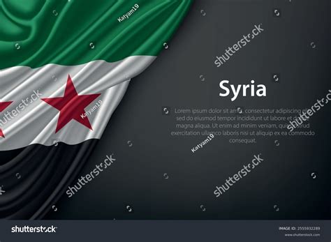 New Flag Syrian Arab Republic Symbol Stock Vector Royalty Free 2555932289 Shutterstock