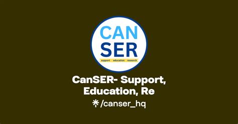 Canser Support Education Re Instagram Facebook Linktree