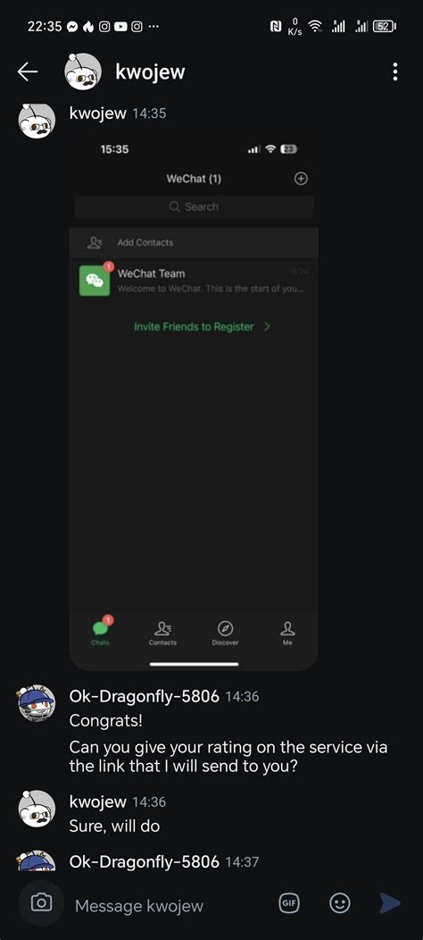 Proof 35 Wechat Verification Scan Qr Code Available All Countries 👇