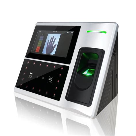 Multi Biometric Verification Face Fingerprint Card Palm Attendance System Facial