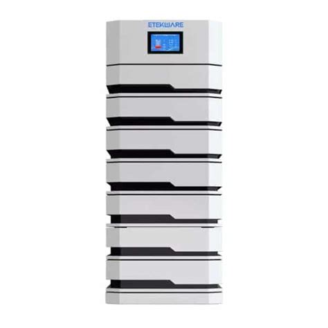 High Voltage Inverter Integrated Home Lifepo Battery Etekware Battery