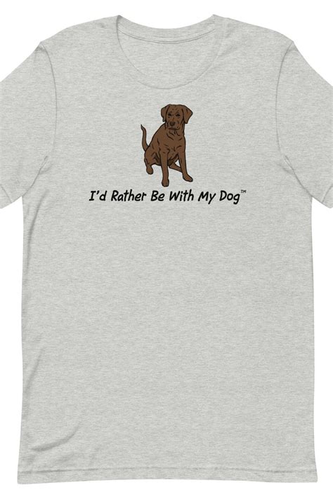 Chocolate Lab Uni T Shopperboard