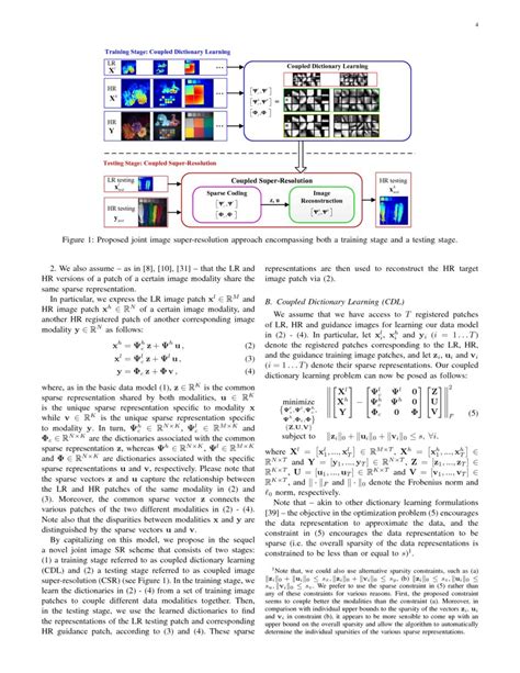 Multimodal Image Super Resolution Via Joint Sparse Representations Induced By Coupled